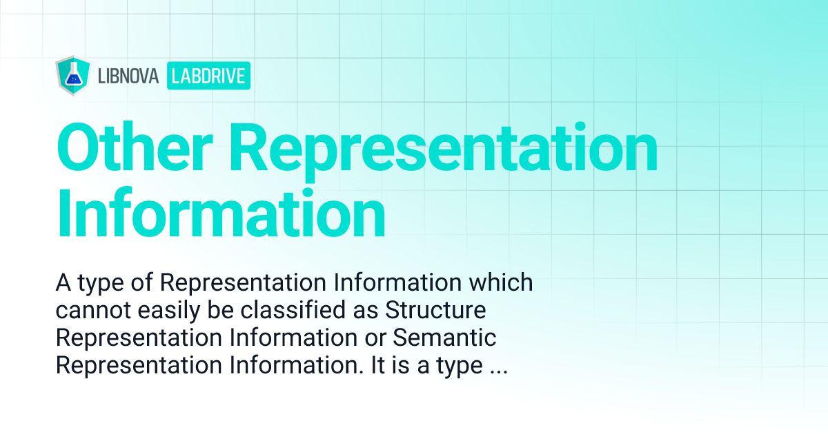 Other Representation Information | LABDRIVE