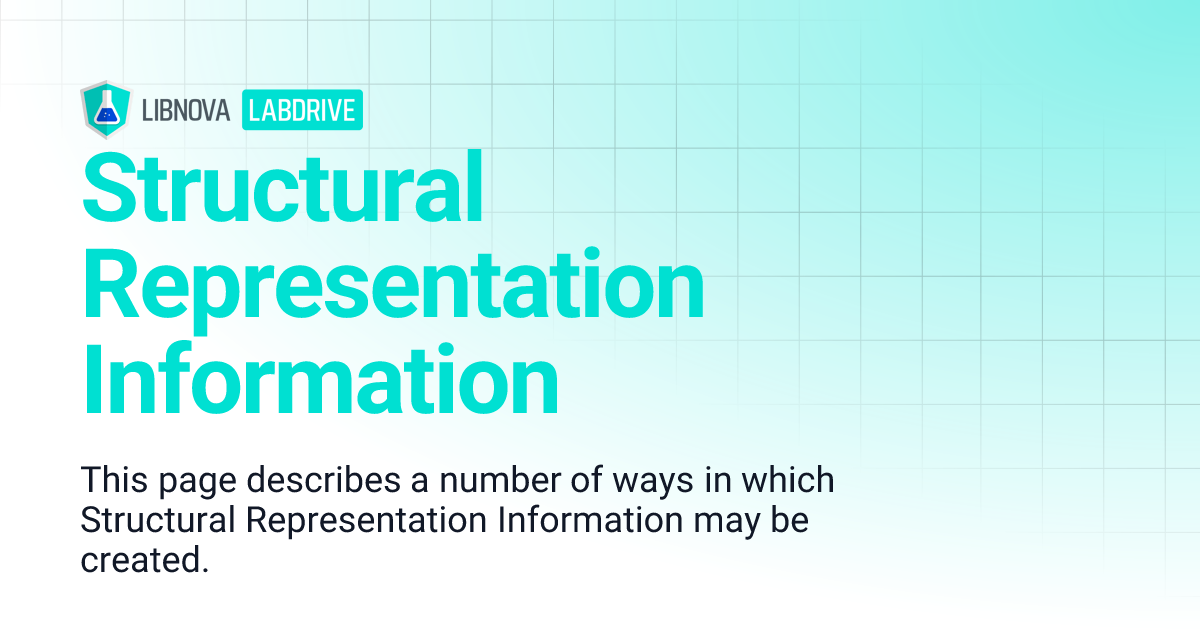 Structural Representation Information | LABDRIVE
